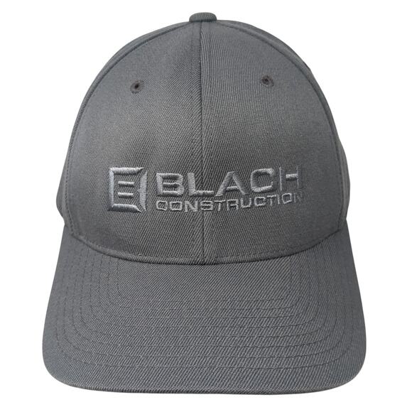 Richardson | Accessories | Blach Construction Fitted Hat Gray Xl ...